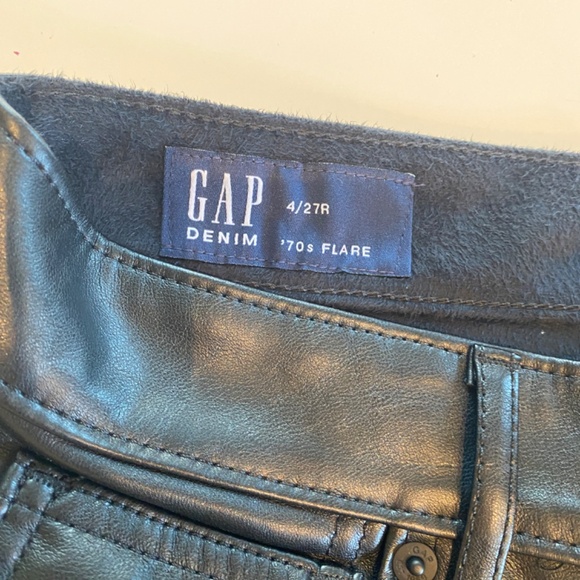 GAP | Pants & Jumpsuits | Nwt Gap High Rise 7s Flare Veganleather Pants | Poshmark